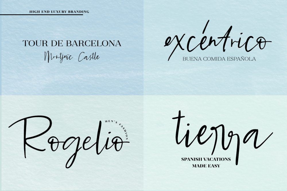Barcelona Nights Signature Script | Beck McCormick, Font Designer
