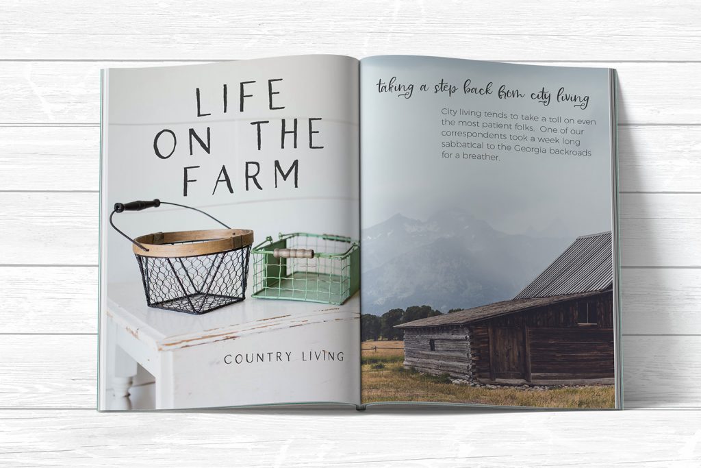 Farmhouse Country Rustic Script | Beck McCormick, Font Designer