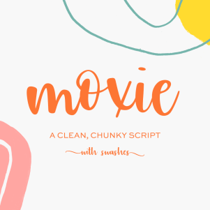 Moxie Modern Calligraphy Font with swashes | Beck McCormick, Font Designer