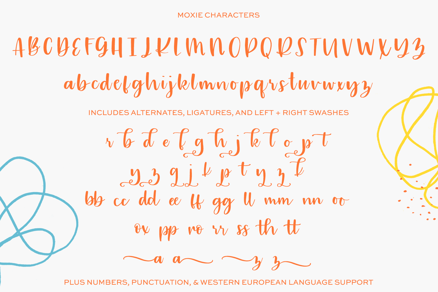 Moxie Modern Calligraphy Font with swashes | Beck McCormick, Font Designer