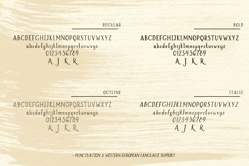 Brioche Rustic Serif Font Family | Beck McCormick, Font Designer