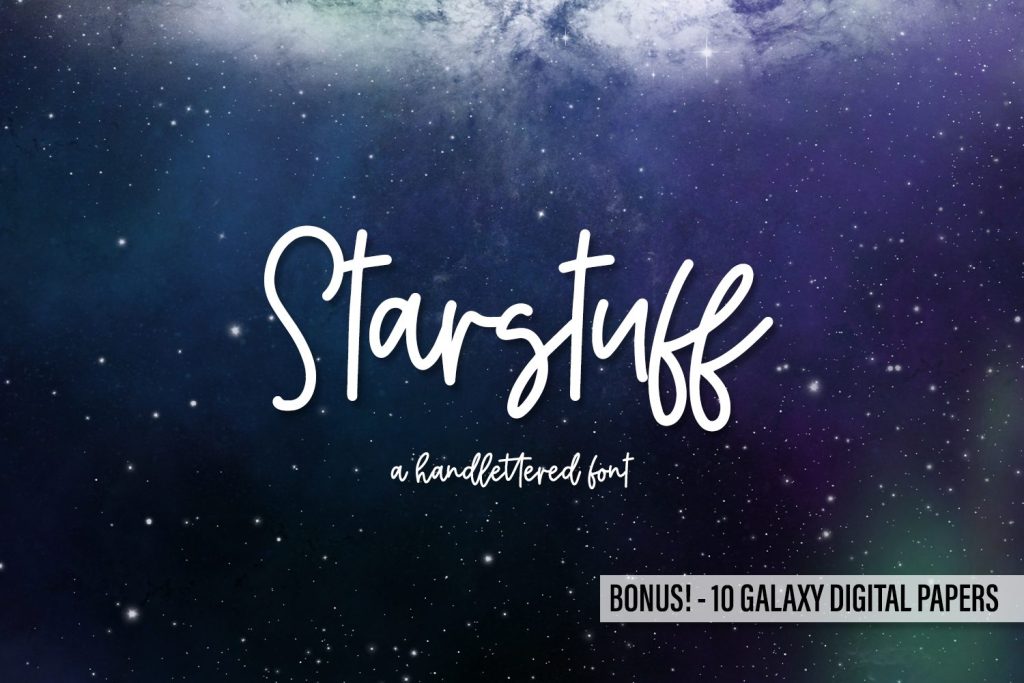 Galaxyrise Script Font | Beck McCormick, Font Designer