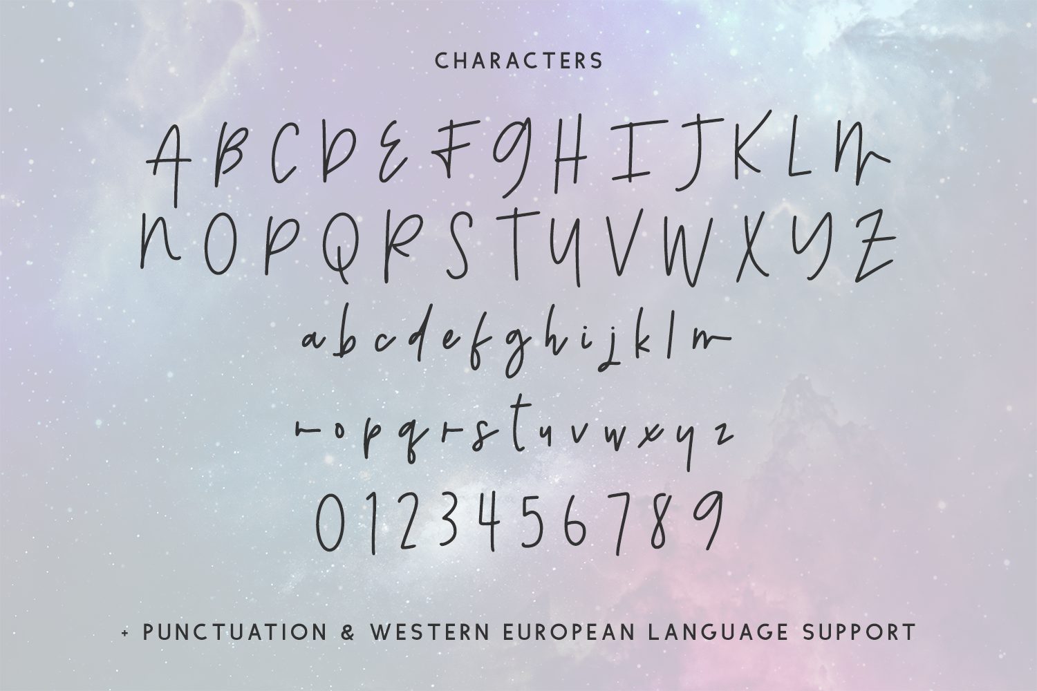 Galaxyrise Script Font | Beck McCormick, Font Designer