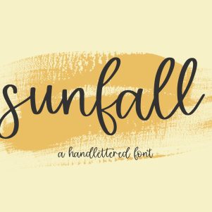 Sunfall Script | Beck McCormick, Font Designer