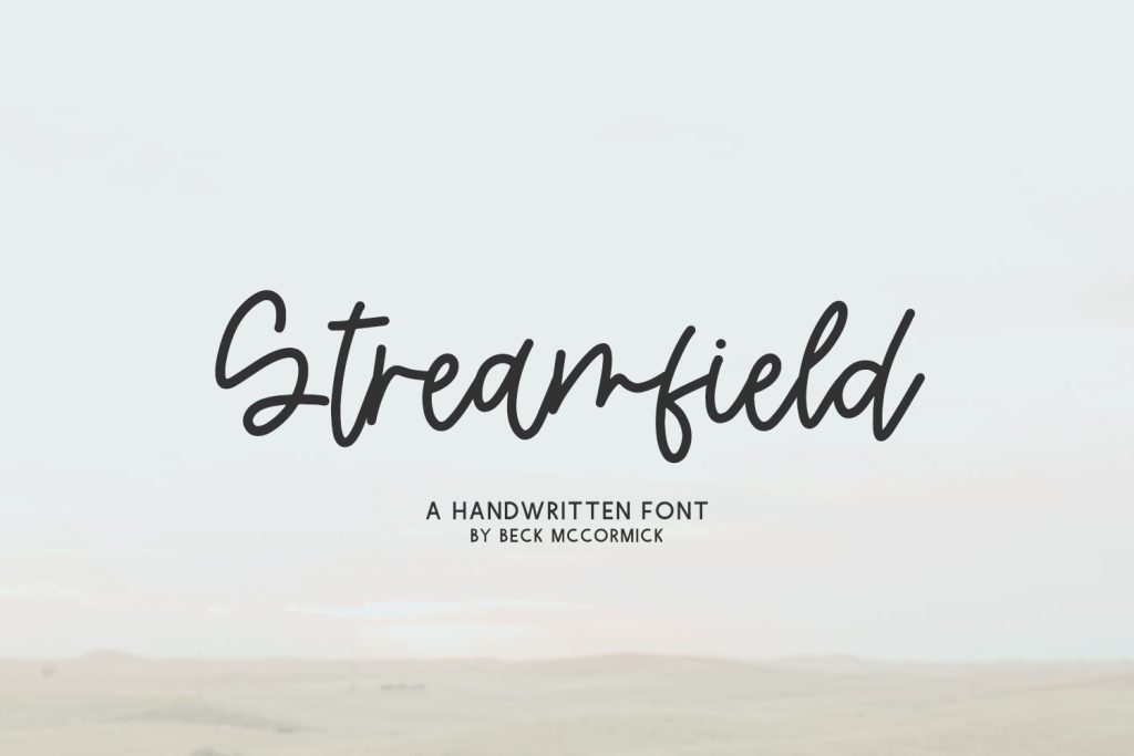 All Handwritten Fonts Archives | Beck McCormick, Font Designer