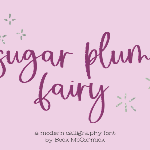 Sugar Plum Fairy Script | Beck McCormick, Font Designer
